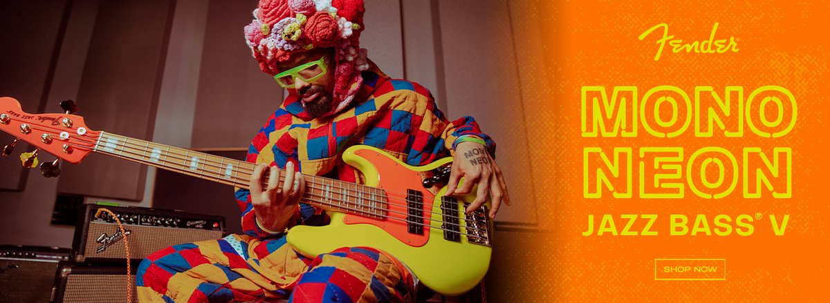 Fender（フェンダー）からMonoNeonシグネイチャーモデル「MonoNeon Jazz Bass V」が発売！ - Discover